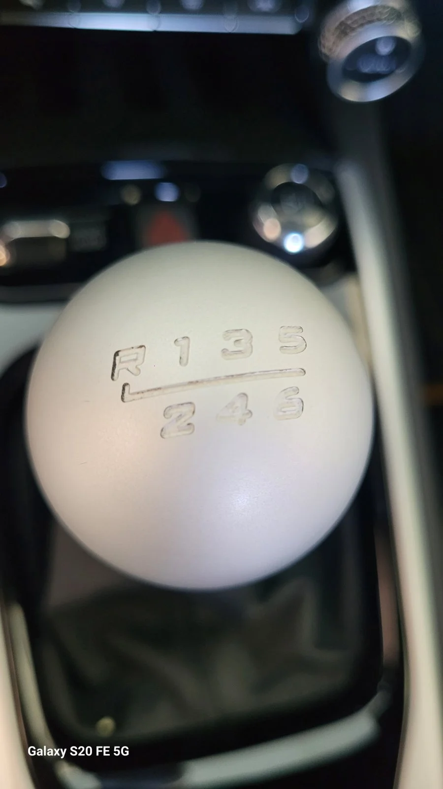 Painting the shifter knob markings | Lotus Emira Forum